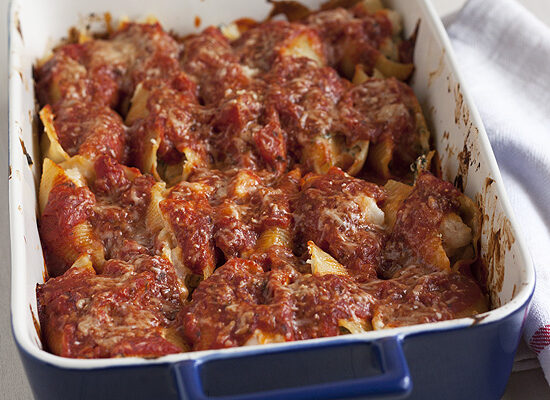 Shrimp-Stuffed Shells - Handle the Heat