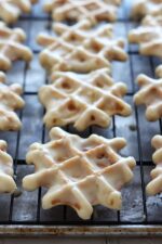 Doughnut Waffles with Maple Glaze - Handle the Heat