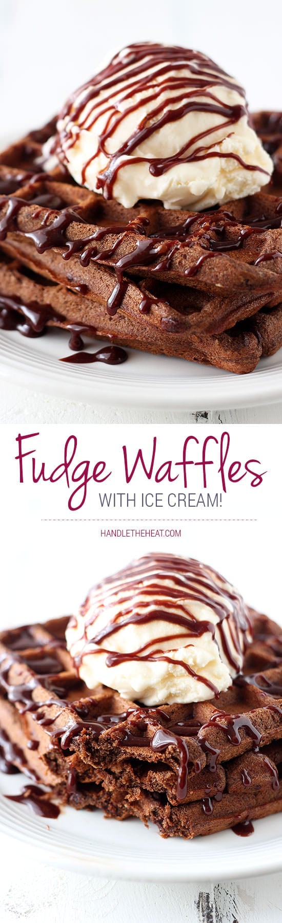 Fudge Waffles - Handle the Heat