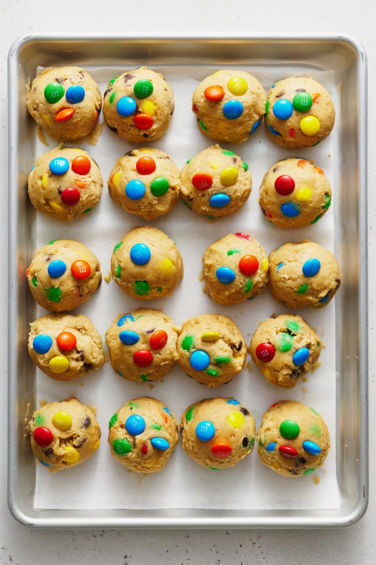 Soft and Chewy M&M Cookies Recipe - Handle the Heat
