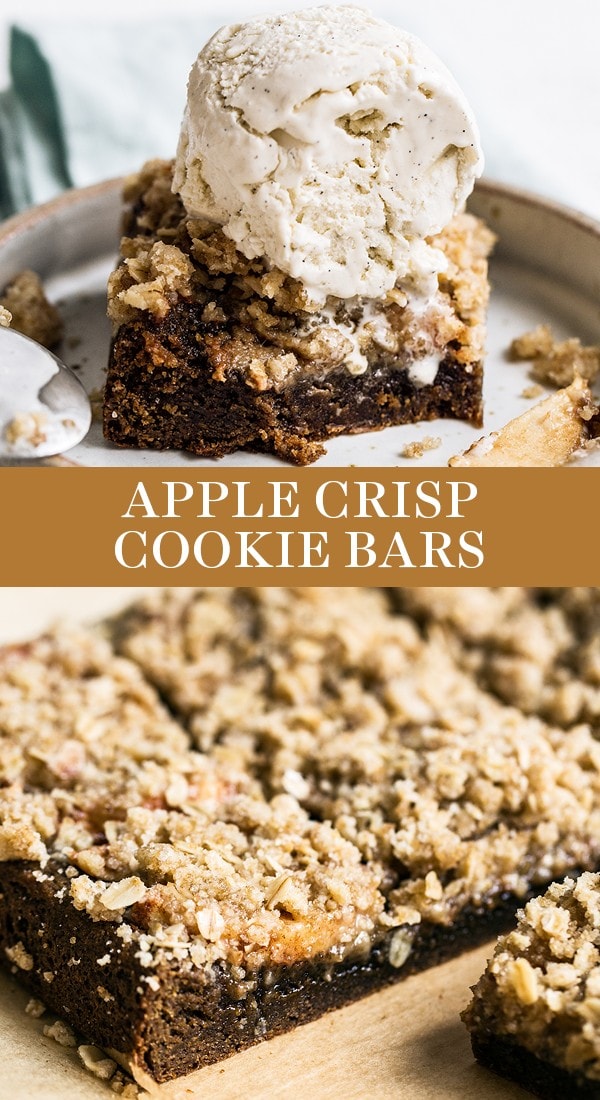 Apple Crisp Cookie Bars