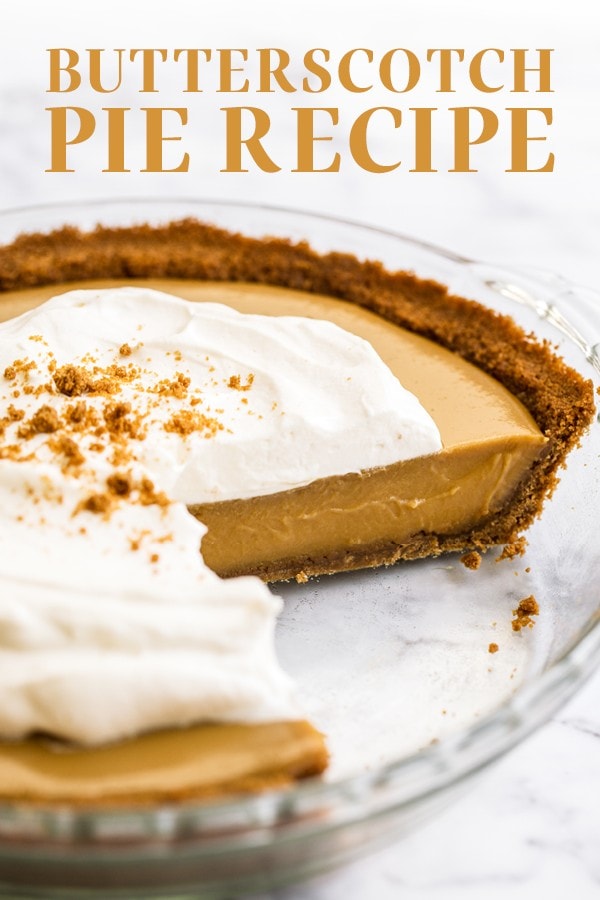 Butterscotch Pie - Handle the Heat