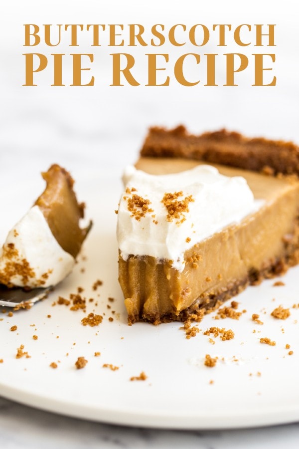 Butterscotch Pie - Handle the Heat