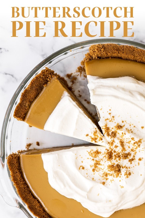 Butterscotch Pie - Handle the Heat