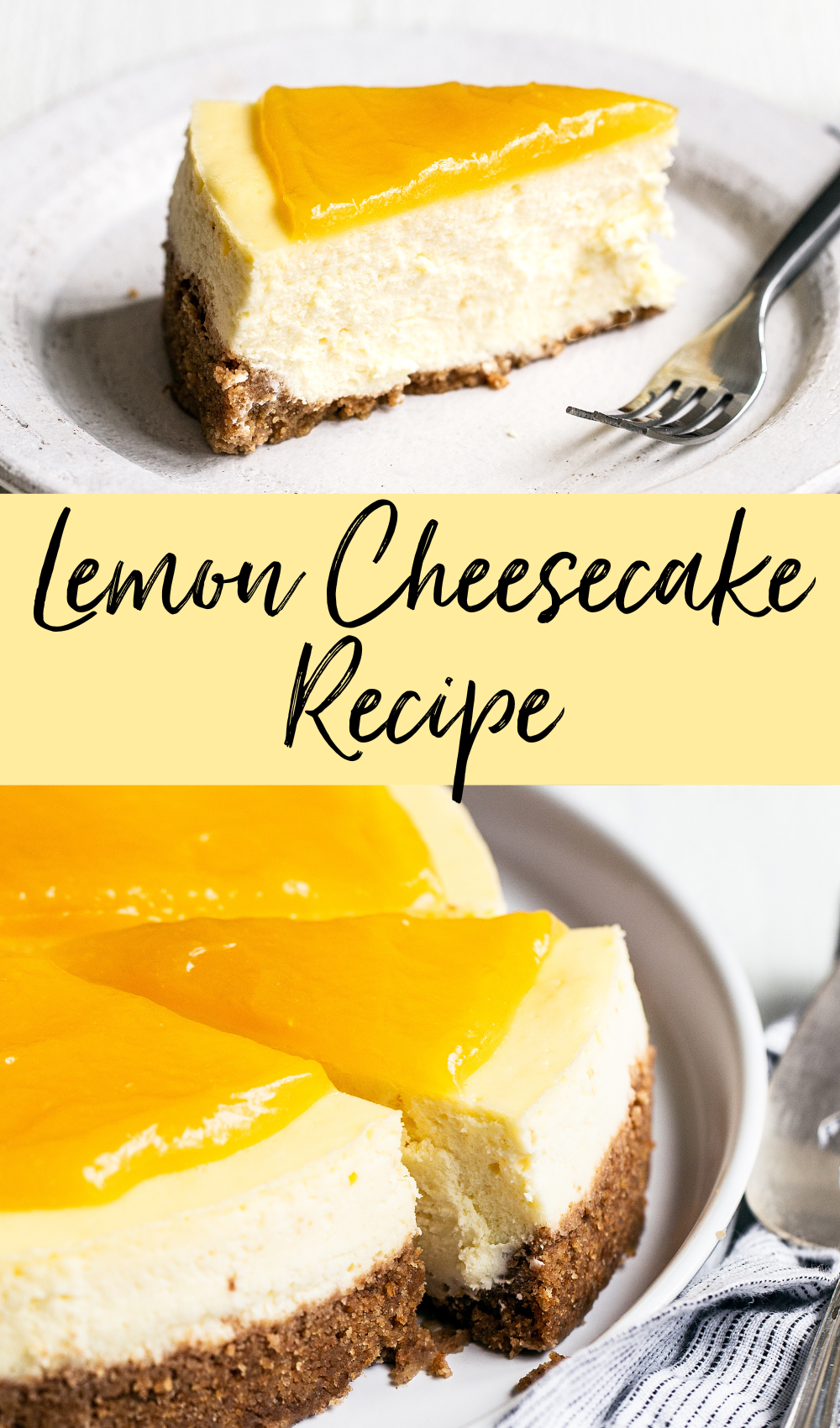 Lemon Cheesecake - Handle the Heat