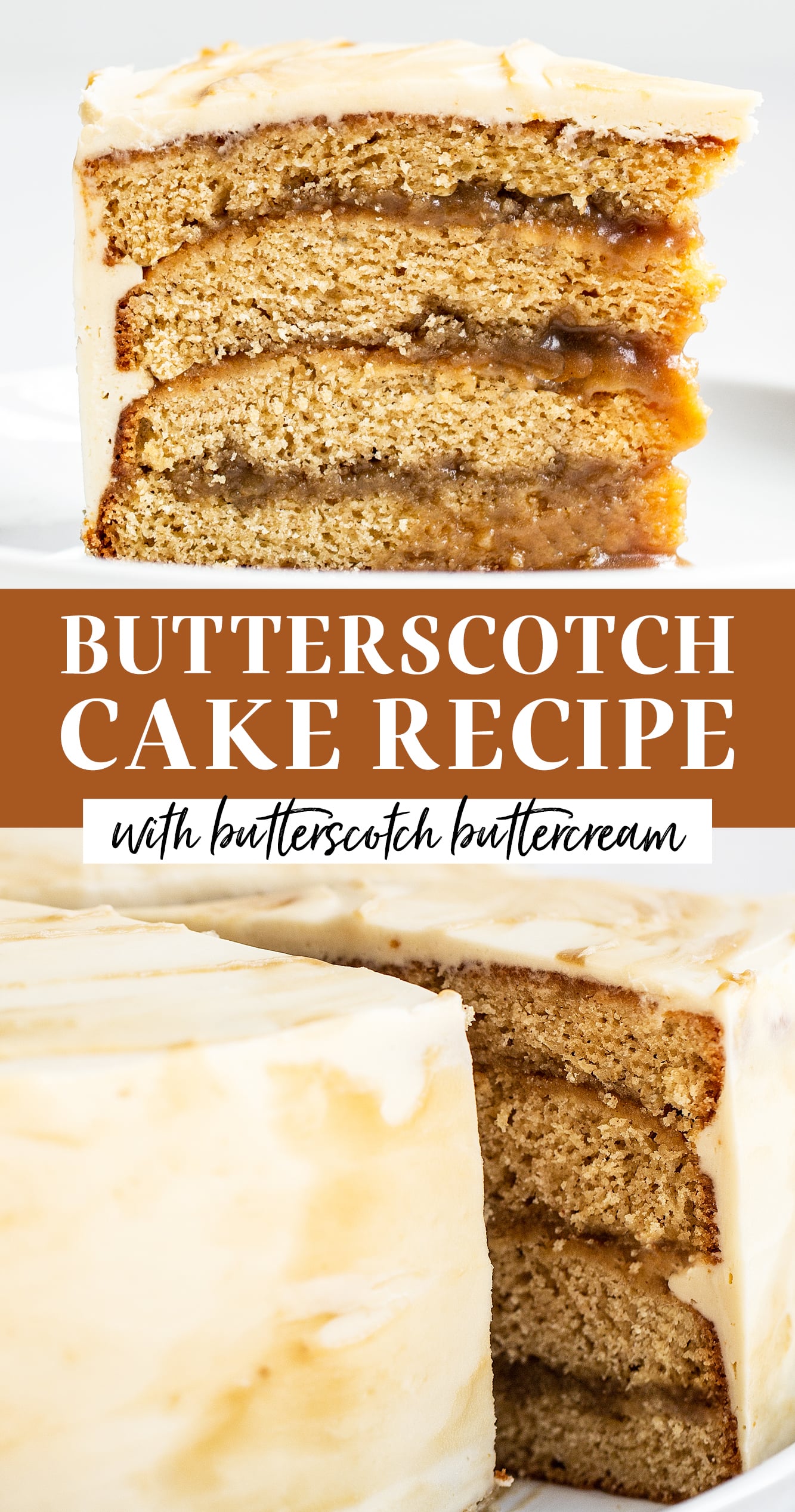 Butterscotch Cake Recipe - Handle the Heat