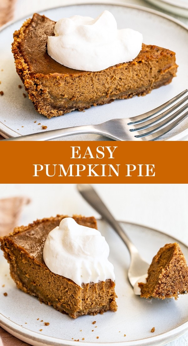 Easy Pumpkin Pie Recipe - Handle the Heat