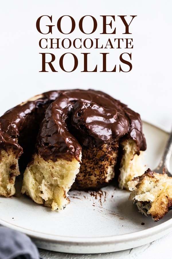 Gooey Chocolate Rolls - Handle the Heat