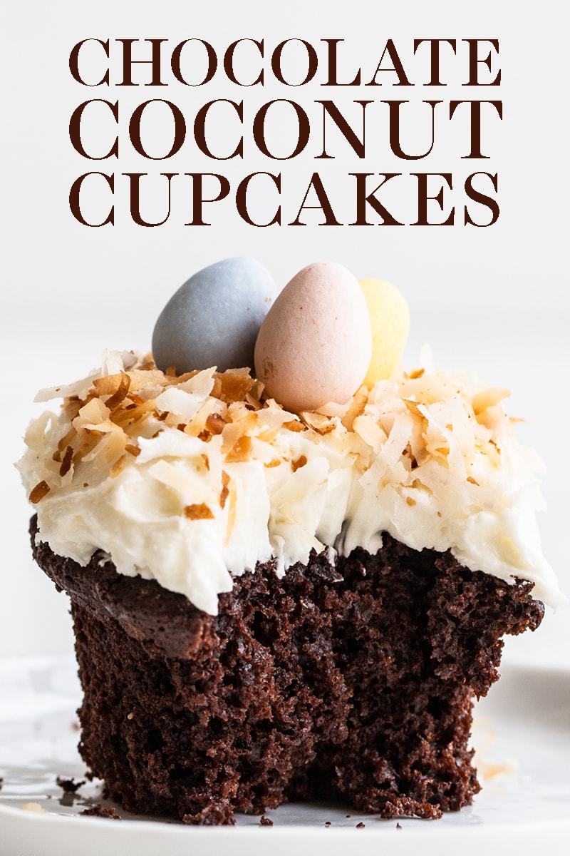 Chocolate Coconut Cupcakes | Handle the Heat