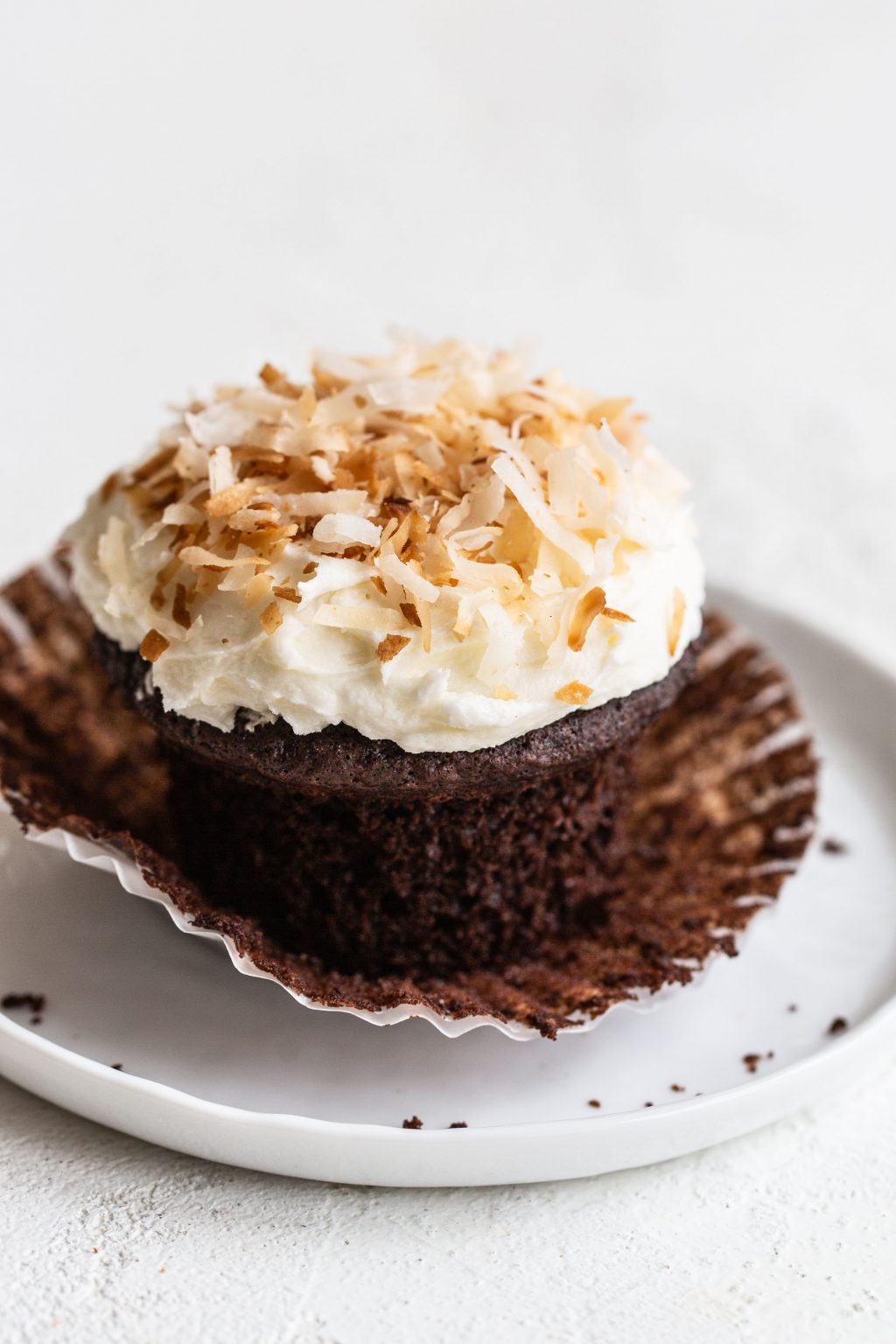 Chocolate Coconut Cupcakes - Handle the Heat