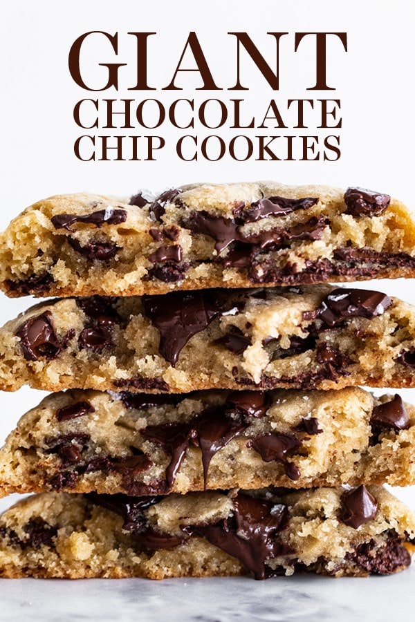 Giant Chocolate Chip Cookies - Handle the Heat