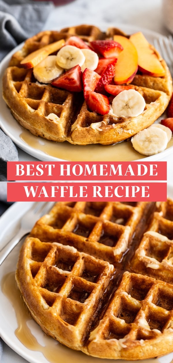 Best Homemade Waffle Recipe - Handle the Heat