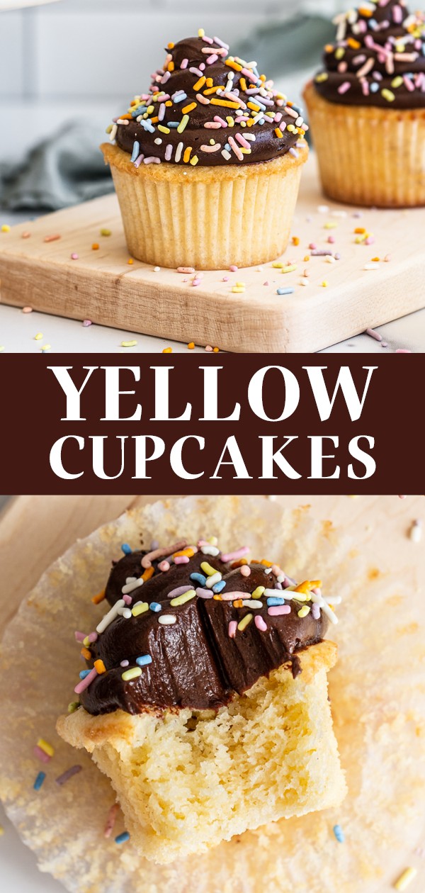 Ultra Moist Yellow Cupcakes