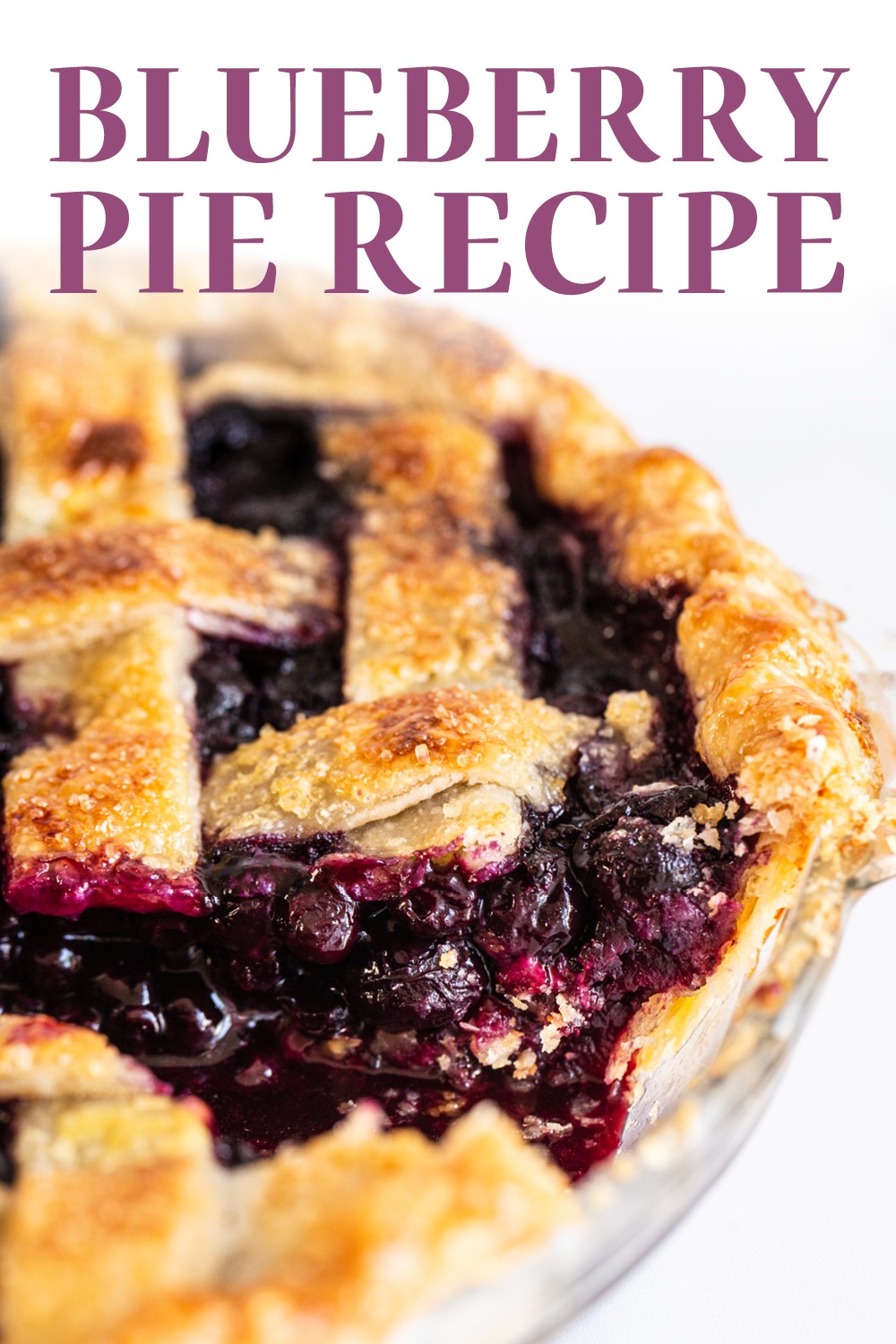 Homemade Blueberry Pie Recipe - Handle the Heat