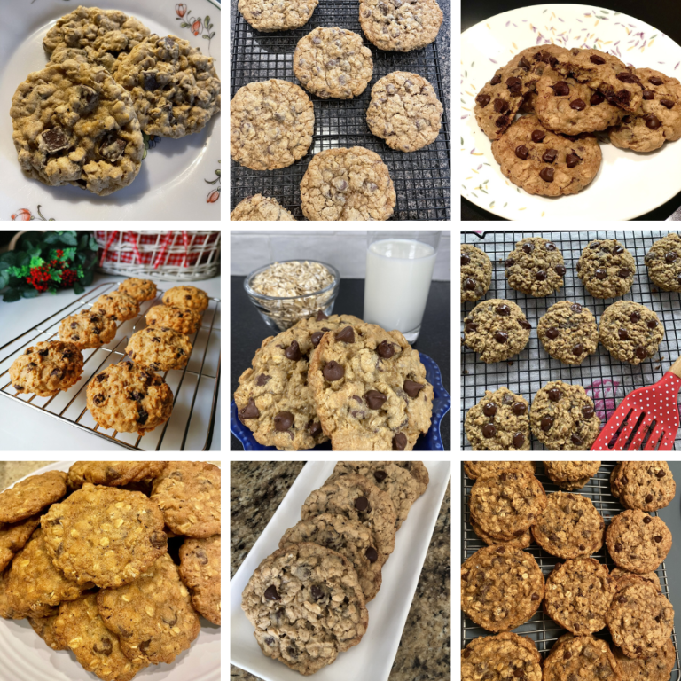 Easy Oatmeal Chocolate Chip Cookies Recipe | Handle The Heat