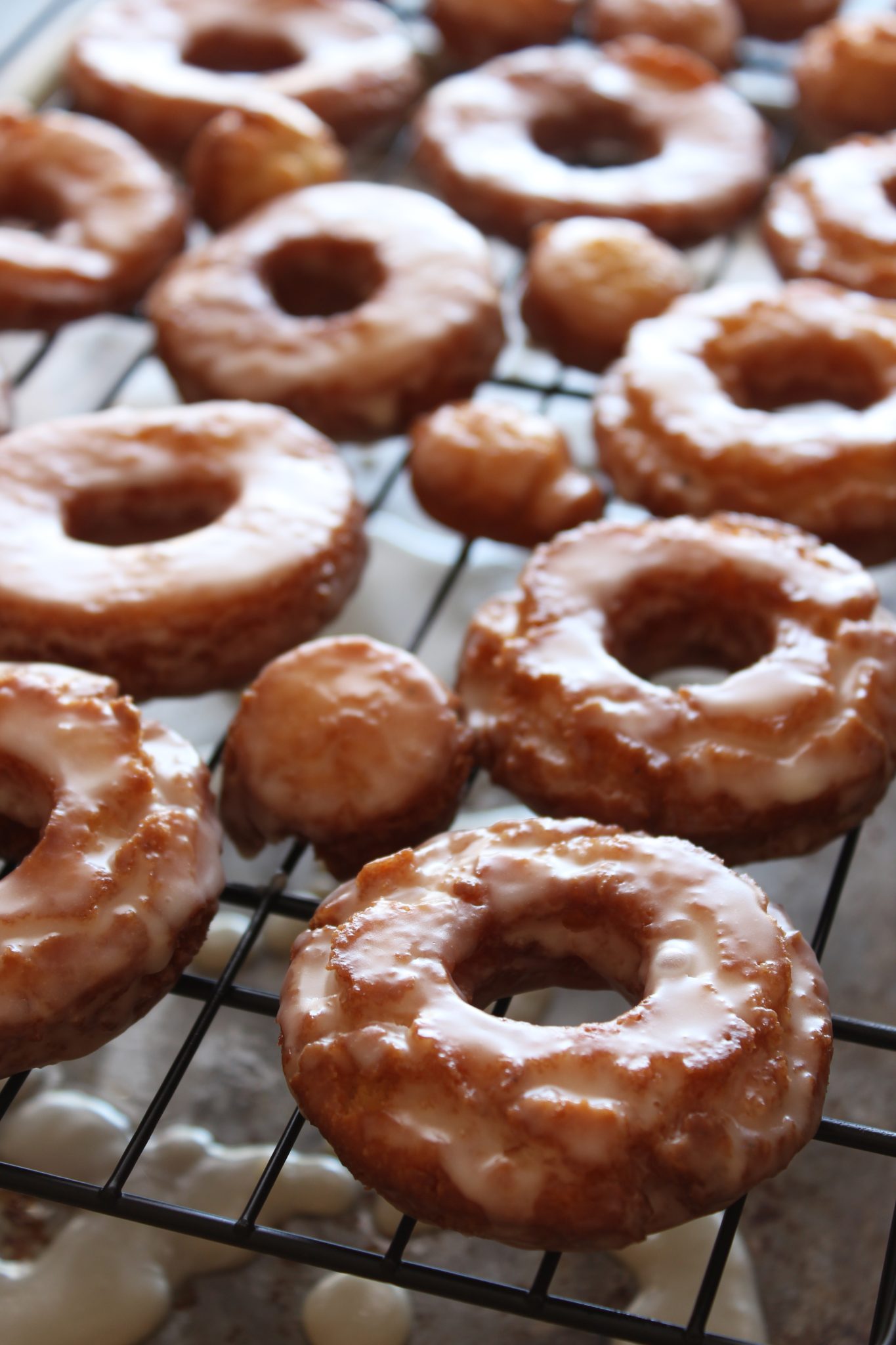 Old-Fashioned Sour Cream Doughnuts - Handle the Heat