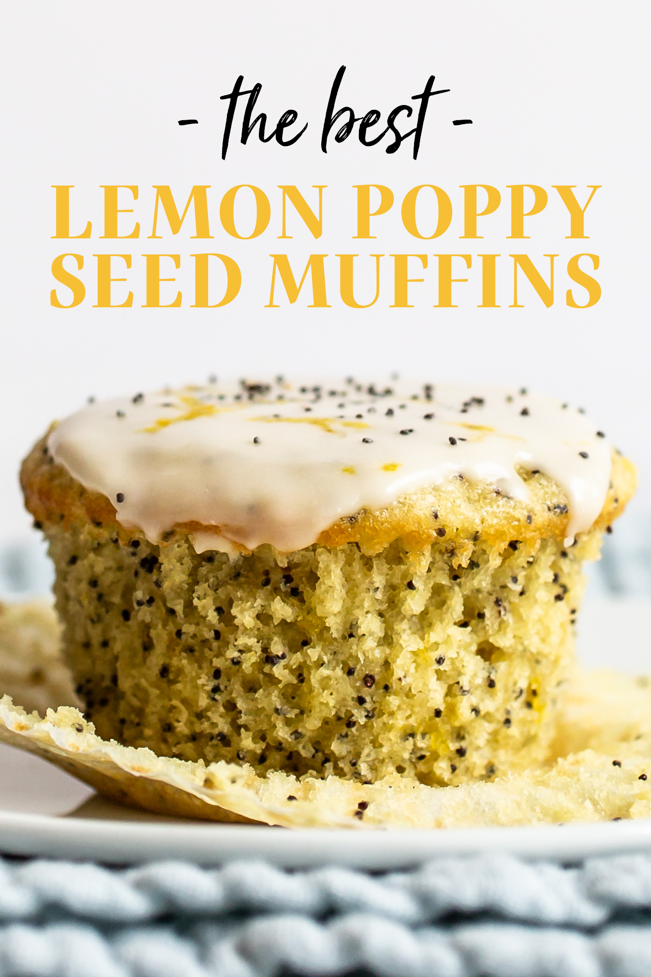 Lemon Poppy Seed Muffins - Handle the Heat