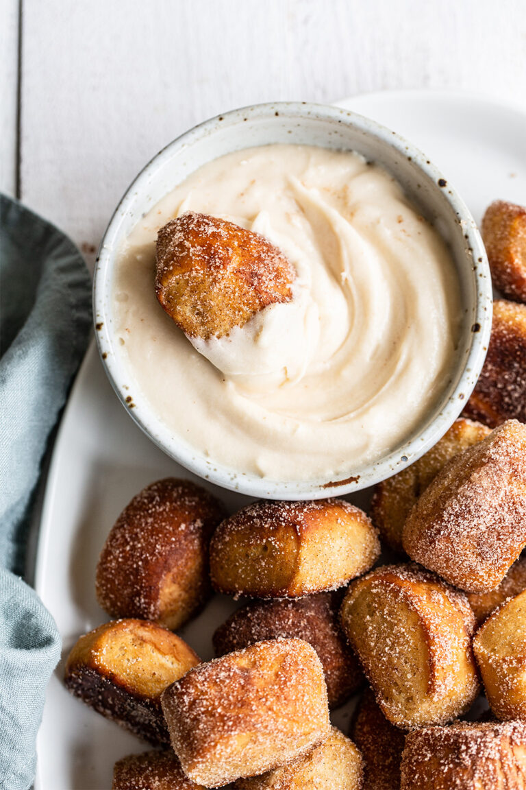 Homemade Cinnamon Sugar Pretzel Bites | Handle the Heat