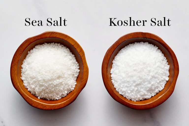 Kosher Salt Vs Sea Salt Vs Table Salt Handle The Heat