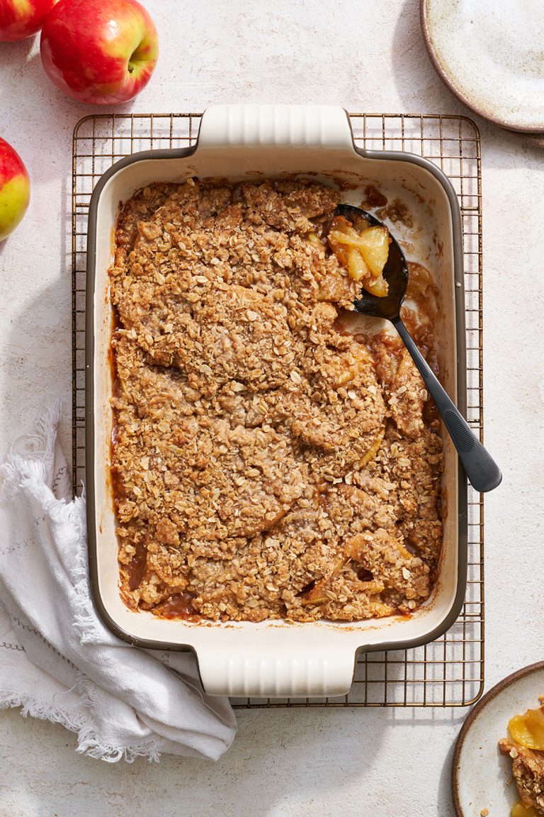 Easy Apple Crisp Recipe - Handle the Heat