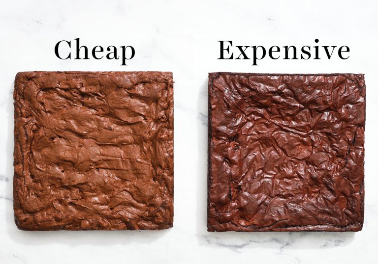 Cheap vs Expensive Ingredients in Brownies - Handle the Heat