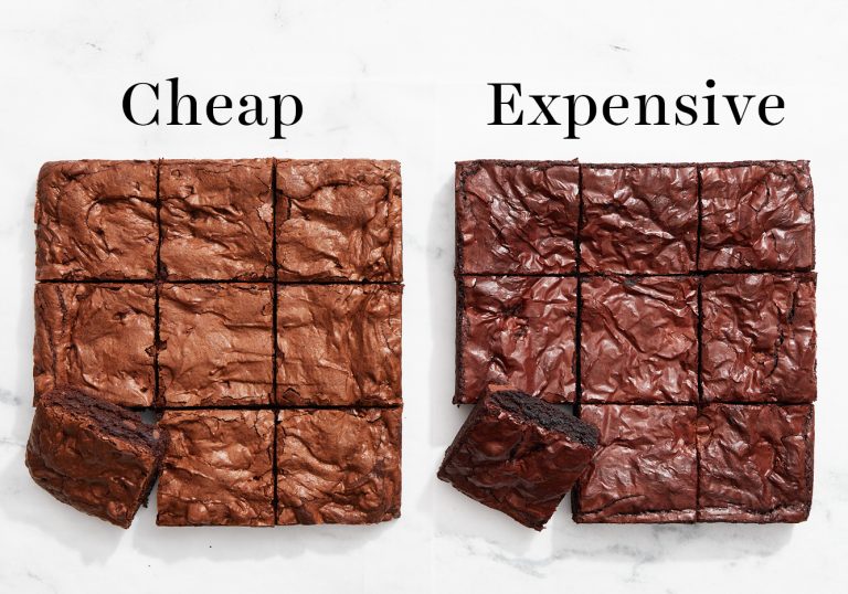 Cheap vs Expensive Ingredients in Brownies - Handle the Heat