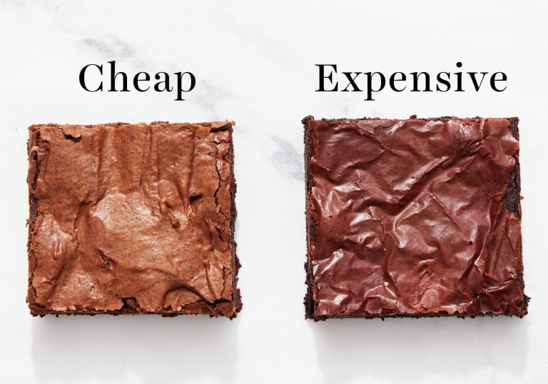 Cheap vs Expensive Ingredients in Brownies - Handle the Heat