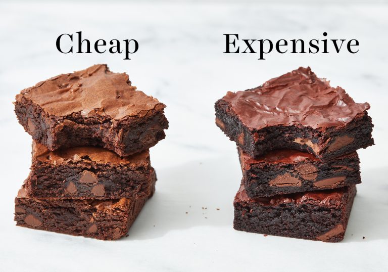 Cheap vs Expensive Ingredients in Brownies - Handle the Heat
