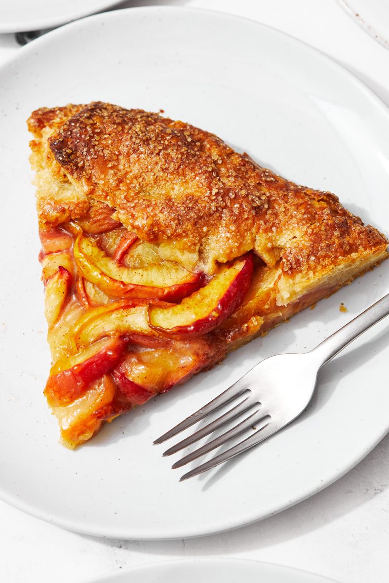 Peach Galette - Handle the Heat