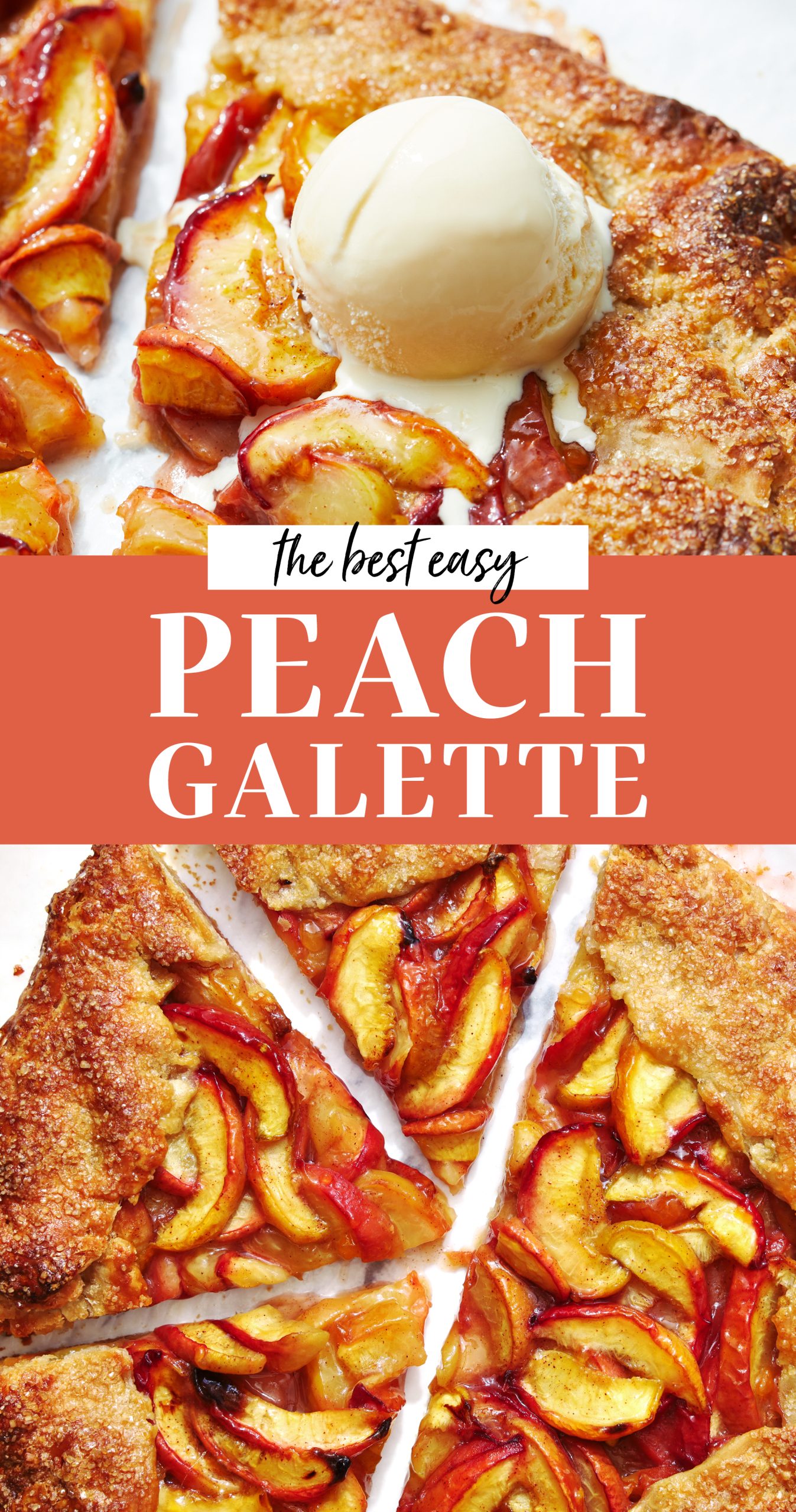 Peach Galette - Handle the Heat