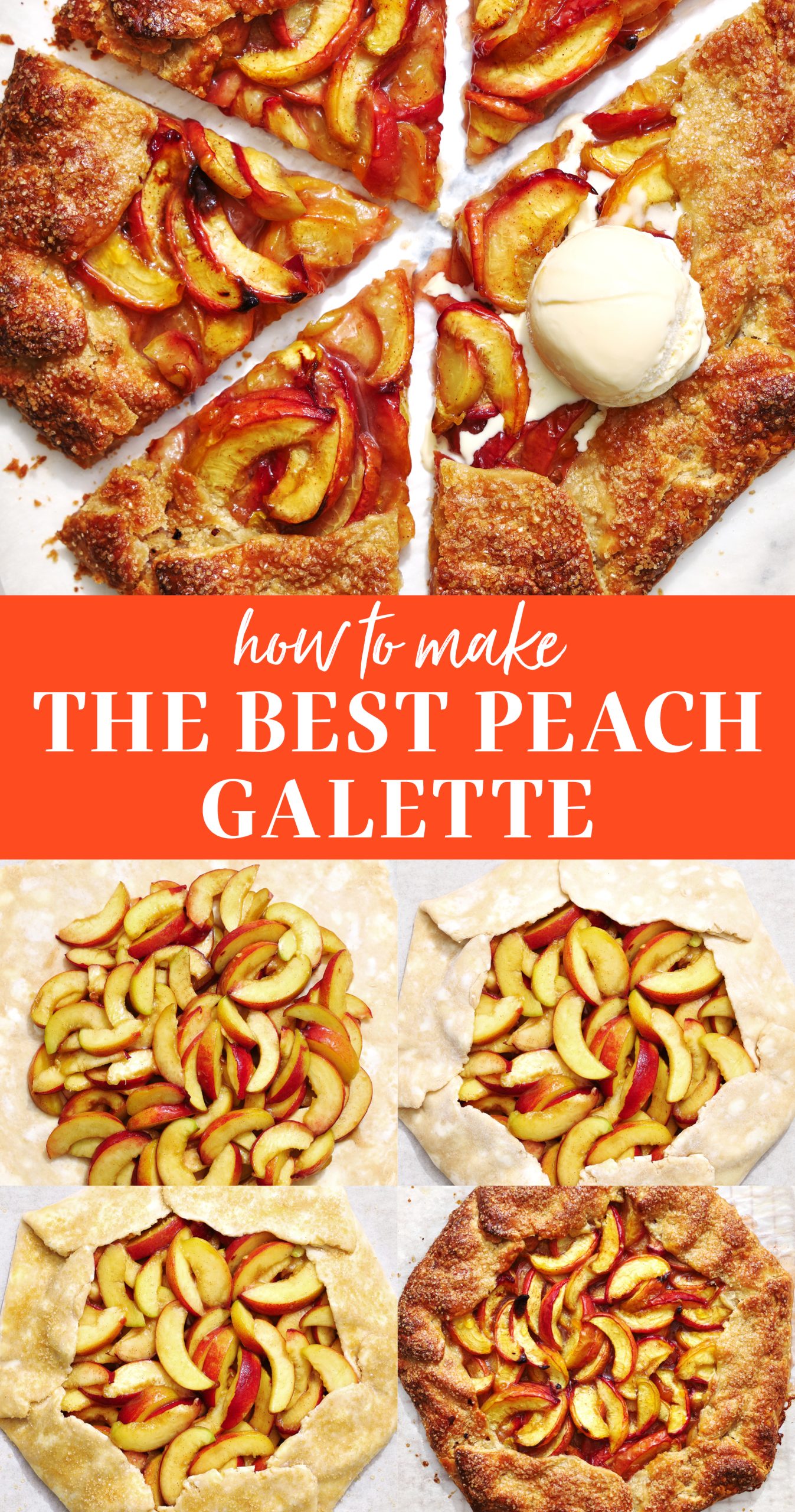 Peach Galette - Handle the Heat