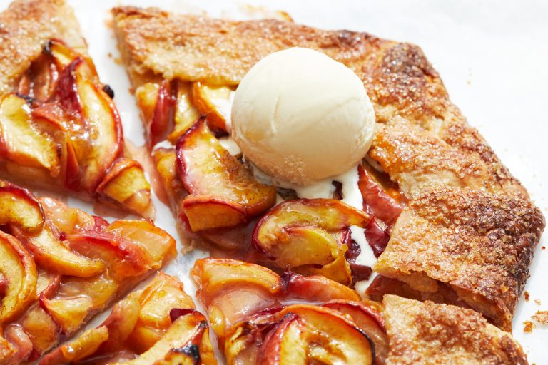 Peach Galette - Handle the Heat