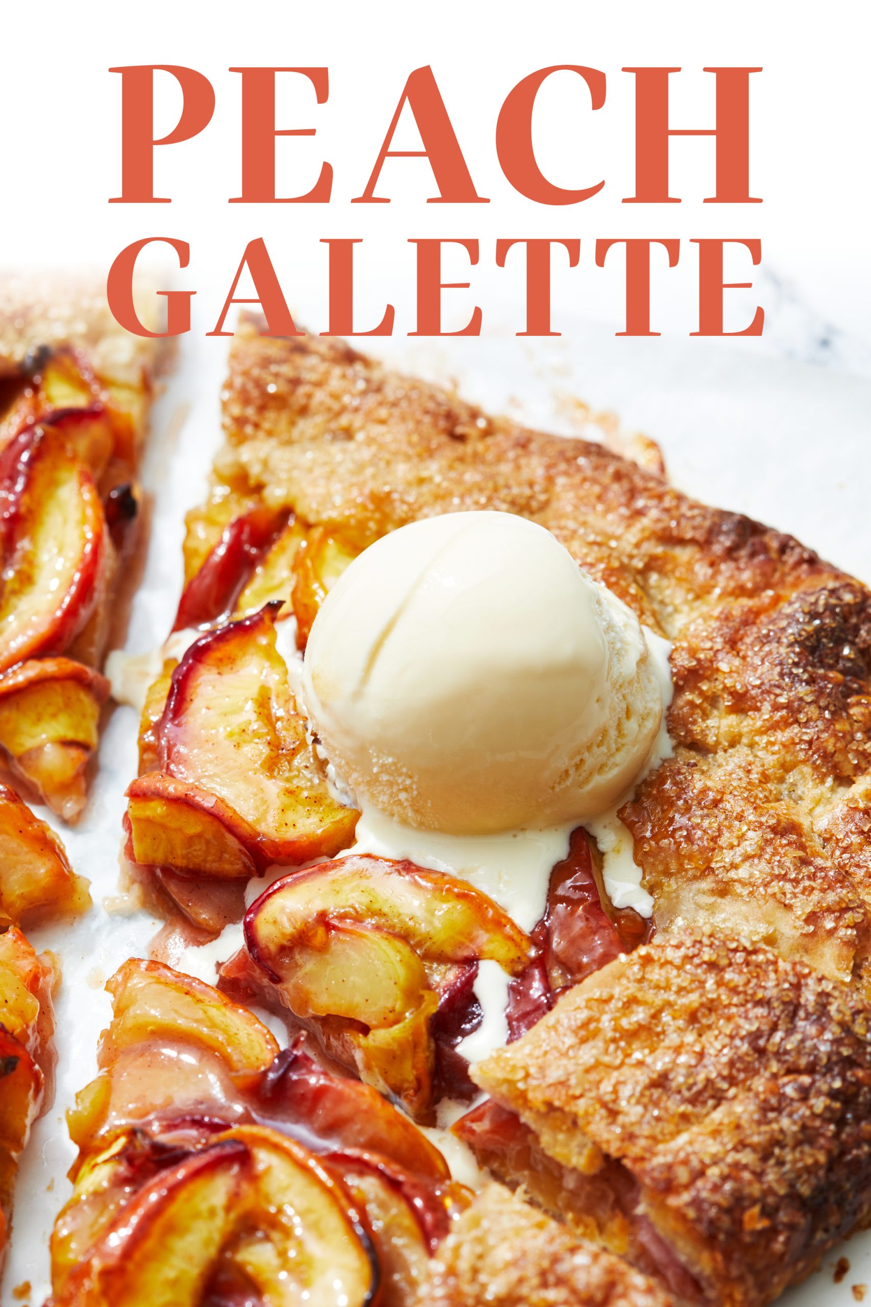 Peach Galette - Handle the Heat
