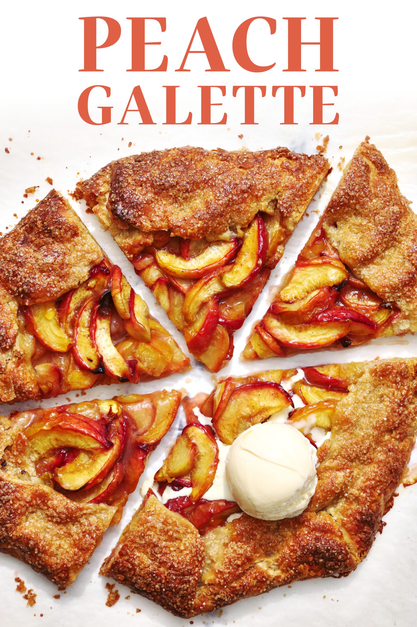 Peach Galette - Handle the Heat