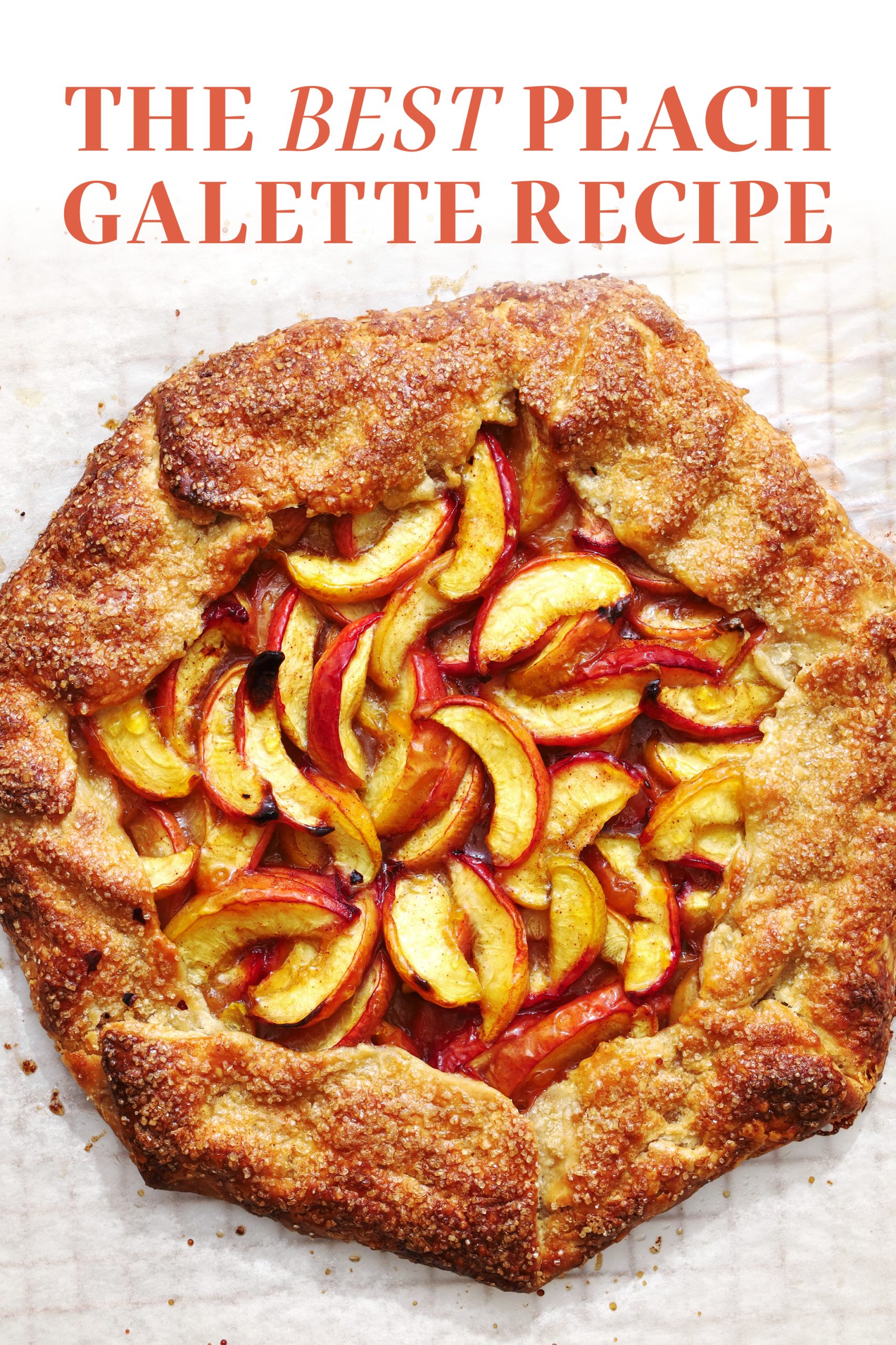 Peach Galette - Handle the Heat