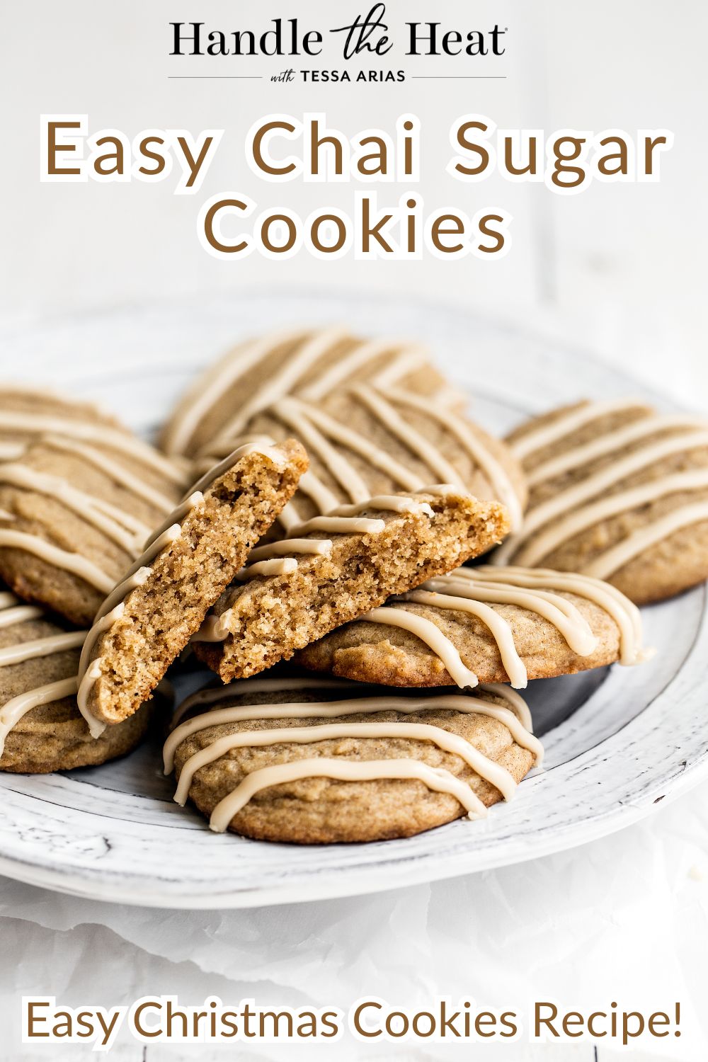 Chai Sugar Cookies - Handle the Heat