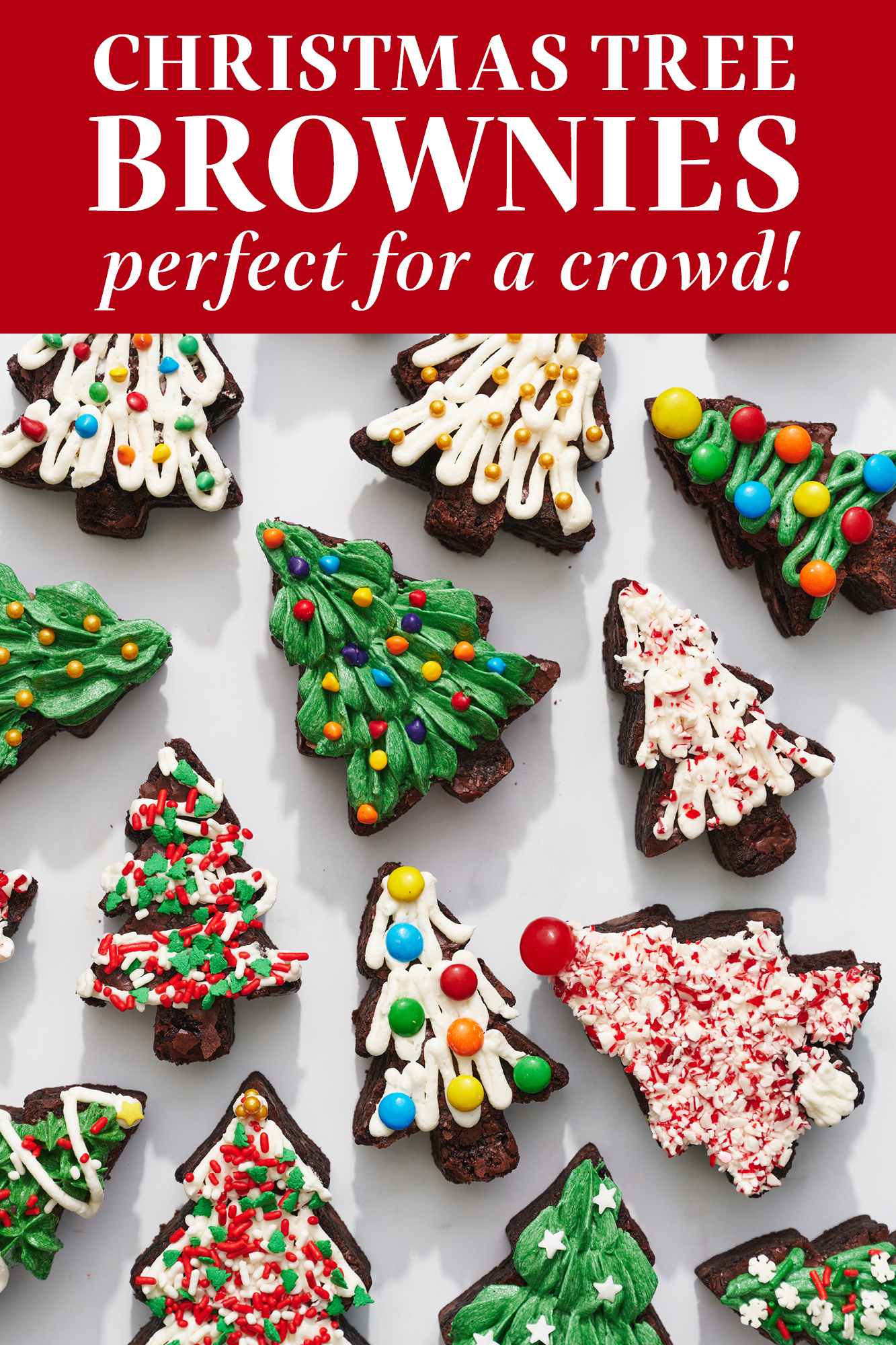 Christmas Brownies - Handle the Heat