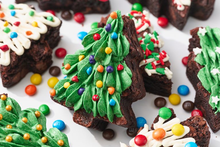 Christmas Brownies - Handle the Heat