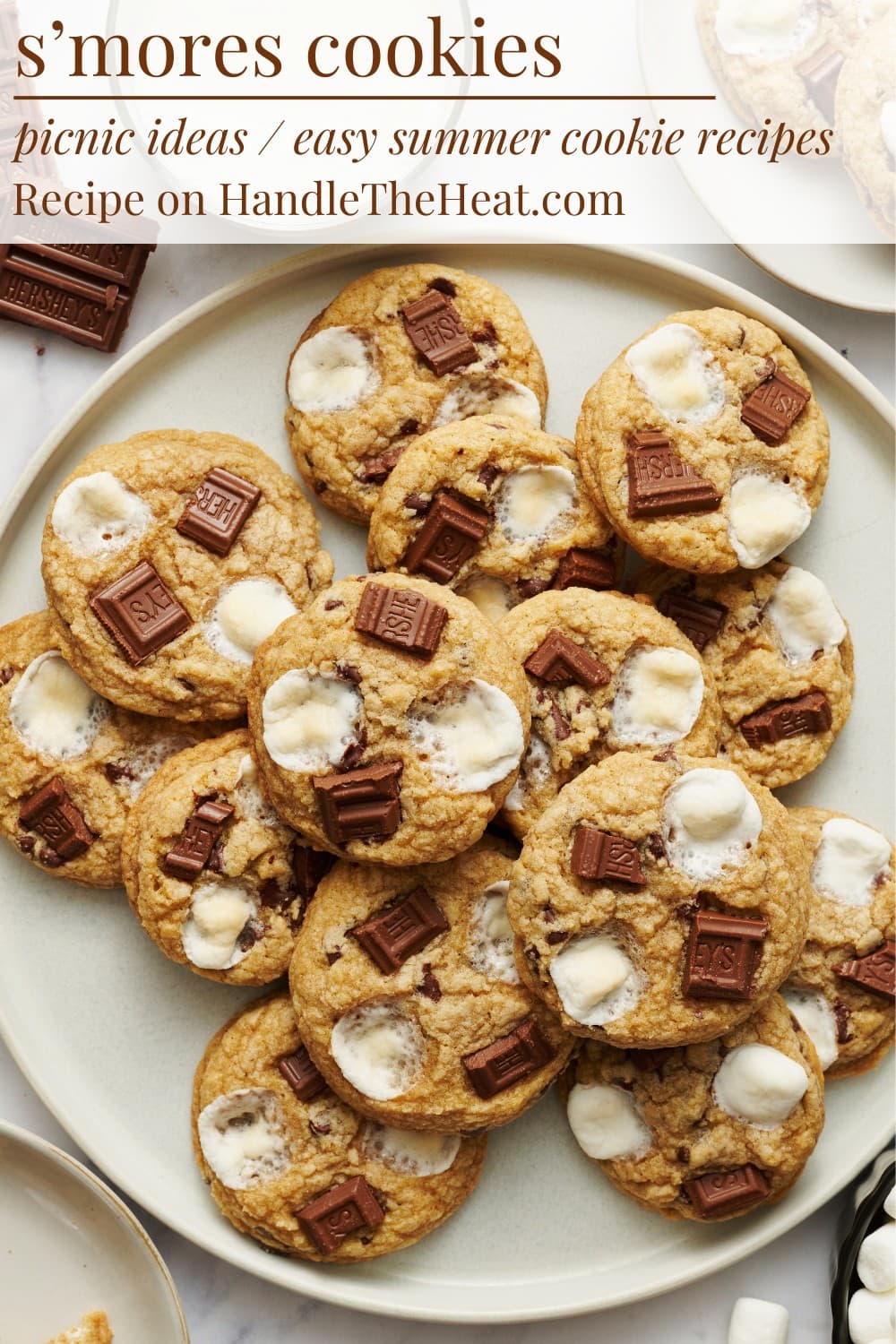 S'mores Cookies - Handle the Heat