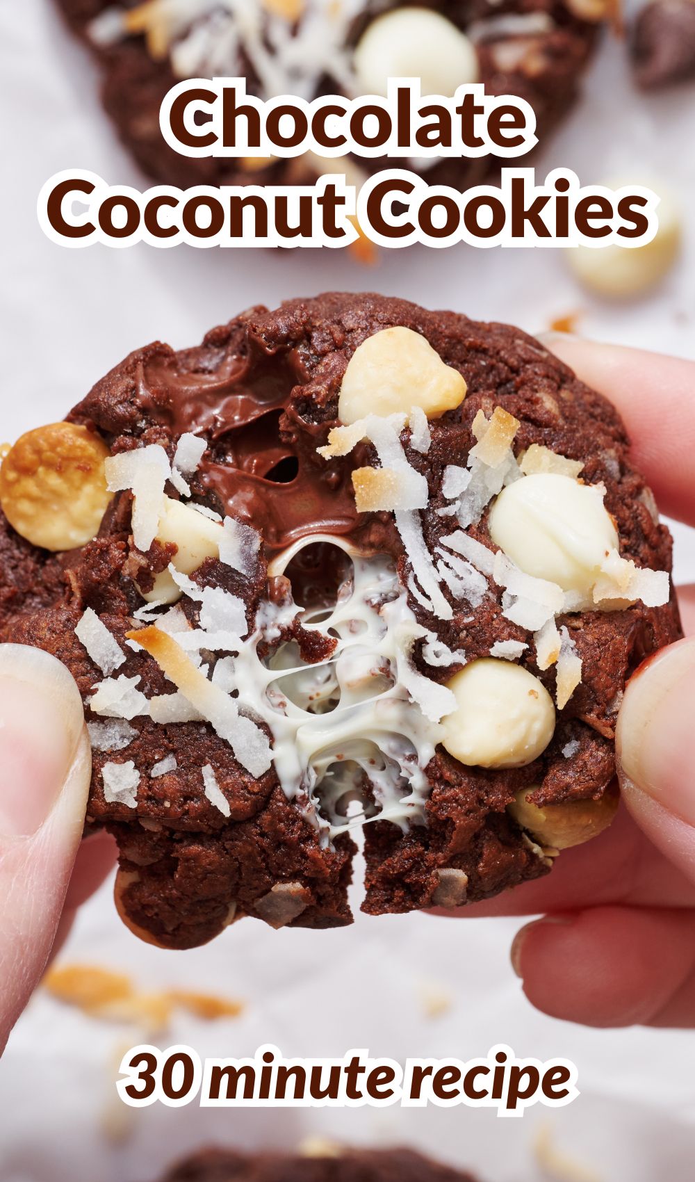 Chocolate Coconut Cookies