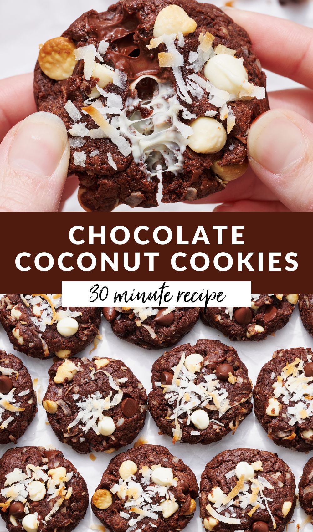 Chocolate Coconut Cookies