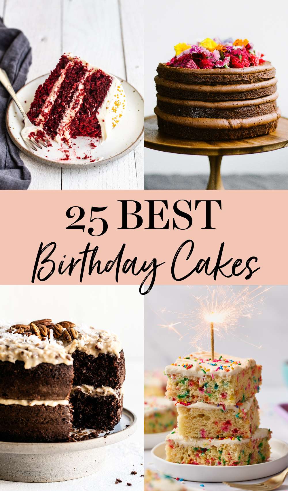 25 Best Birthday Cake Recipes