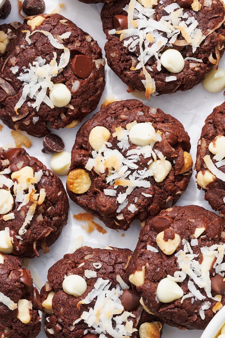 Chocolate Coconut Cookies