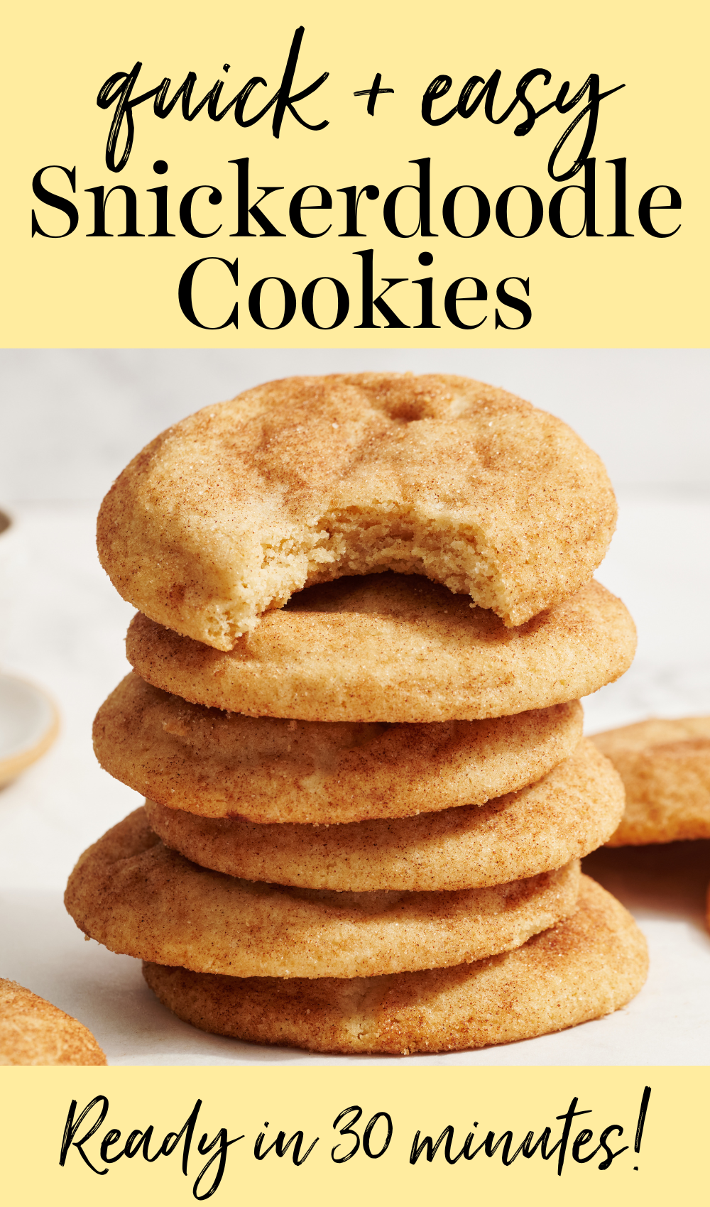 Snickerdoodle Recipe - Handle the Heat