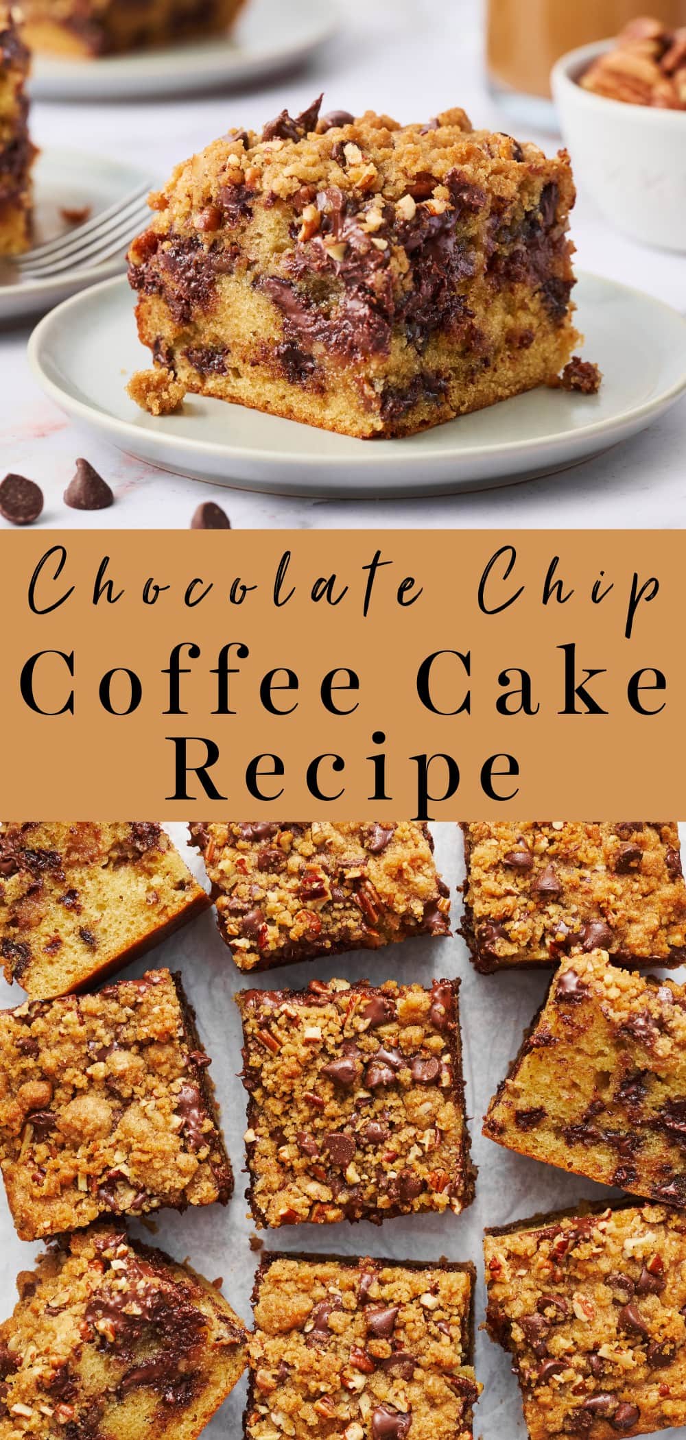 Chocolate Chip Coffee Cake - Handle the Heat