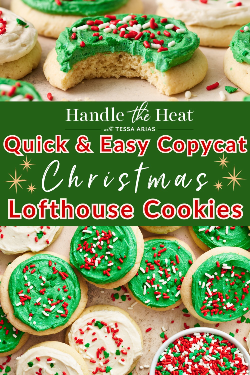 Christmas Lofthouse Cookies - Handle the Heat