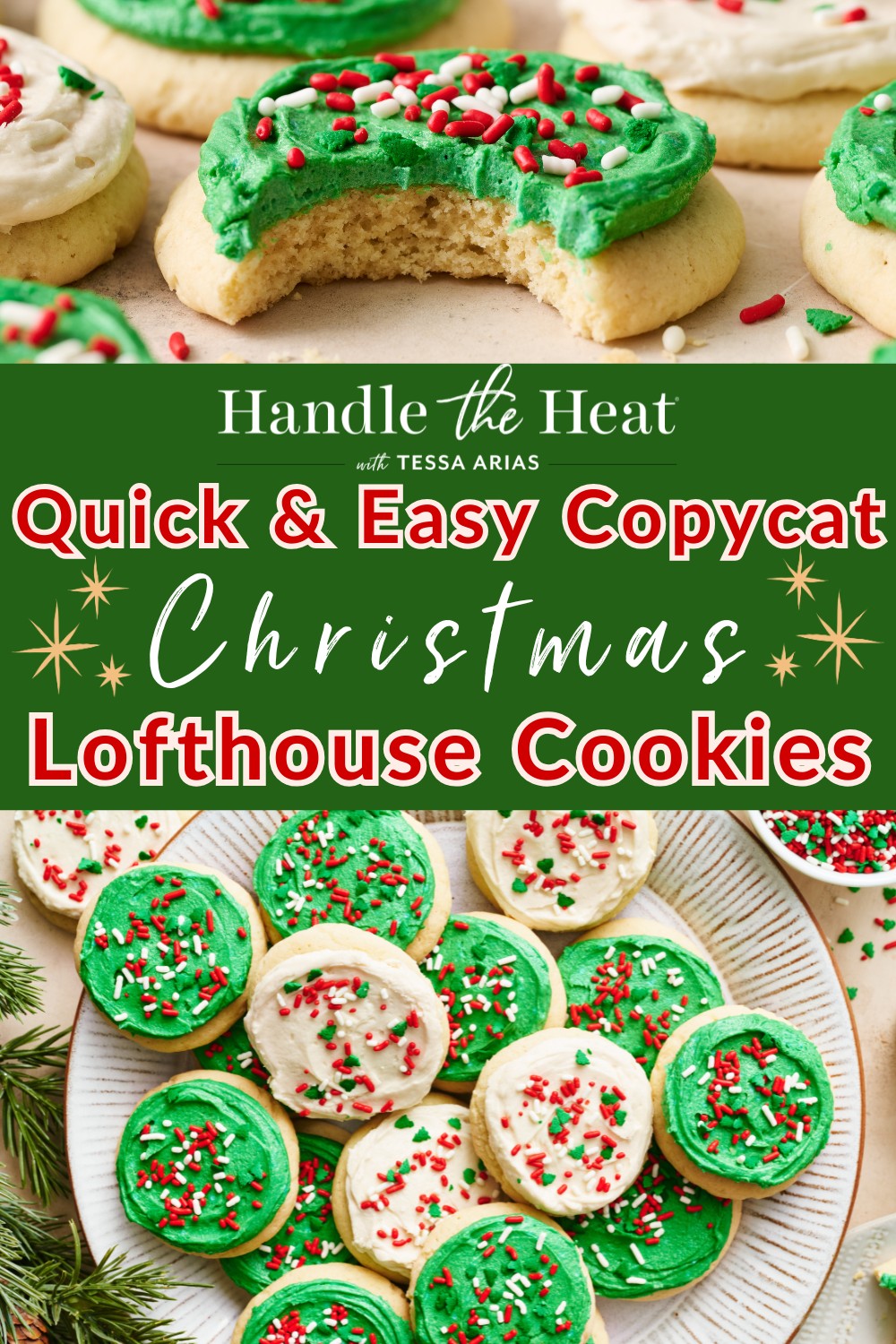 Christmas Lofthouse Cookies - Handle the Heat