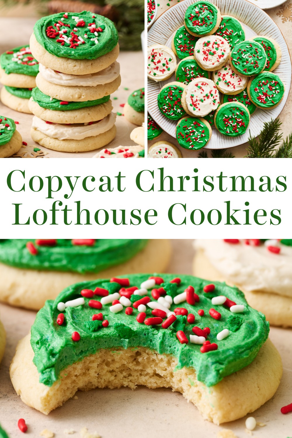 Christmas Lofthouse Cookies - Handle the Heat