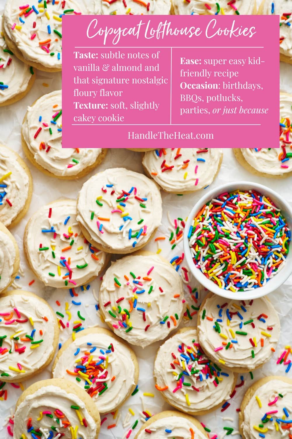 Copycat Lofthouse Cookies - Handle the Heat