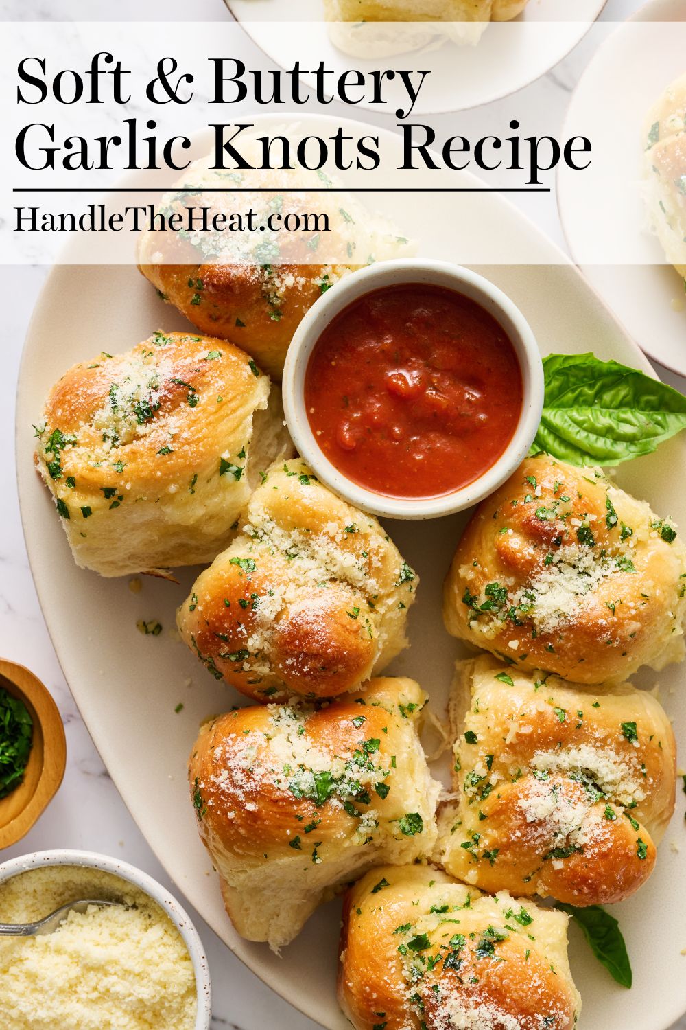 Garlic Knot Rolls - Handle the Heat